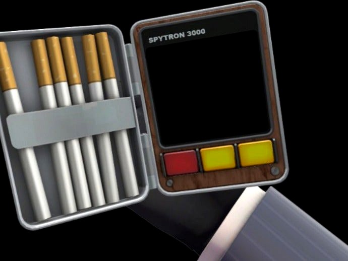 Team Fortress 2 spy cigarette case by Clermont33 3d model