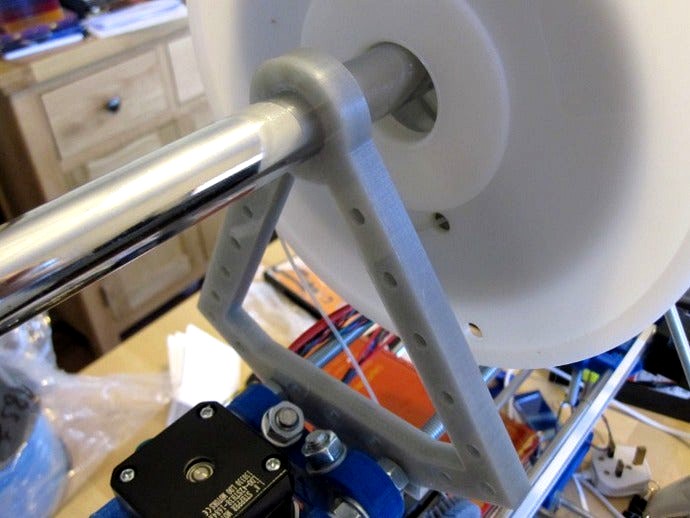 Spool support for an i2 Mendel by Mids 3d model