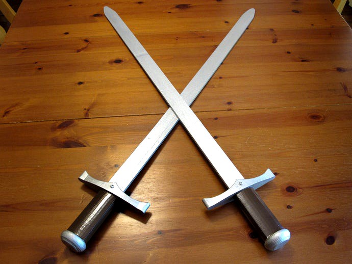 Sword Theater Prop by captchemo 3d model