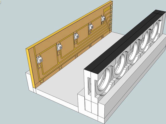 Pentad Laser Harp Sensor Module with Lens Stabilizer by nameless911 3d ...