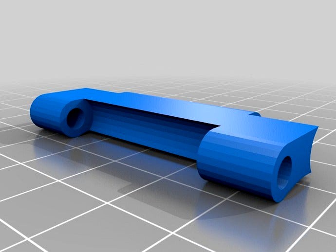 Tread belt linkage by sharkera 3d model