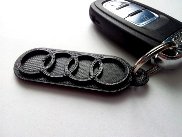 Audi Keychain by churchi 3d model