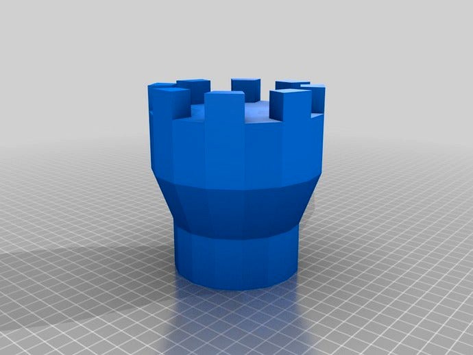 Simple Castle Tower by Rudor 3d model