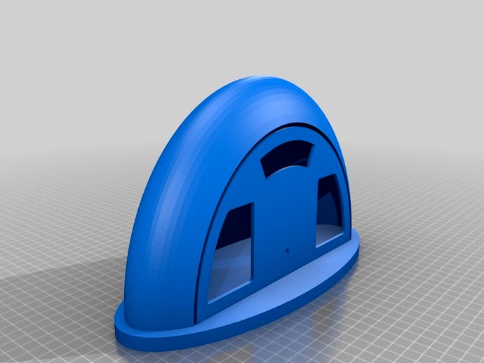 Portal Radio Shell by IntMainVoid 3d model