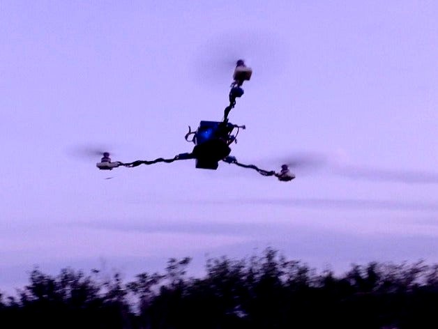 Tricopter Motor Mount by DLPlanes 3d model