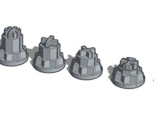 pieces_suggest_movement #Chess by cosmicaug 3d model