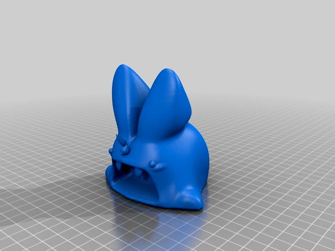 Rabbit Monster Toy by ahnnayi 3d model