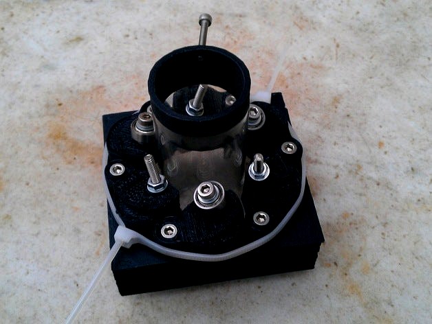 Helical Crayford Focuser - v2 by Buback 3d model
