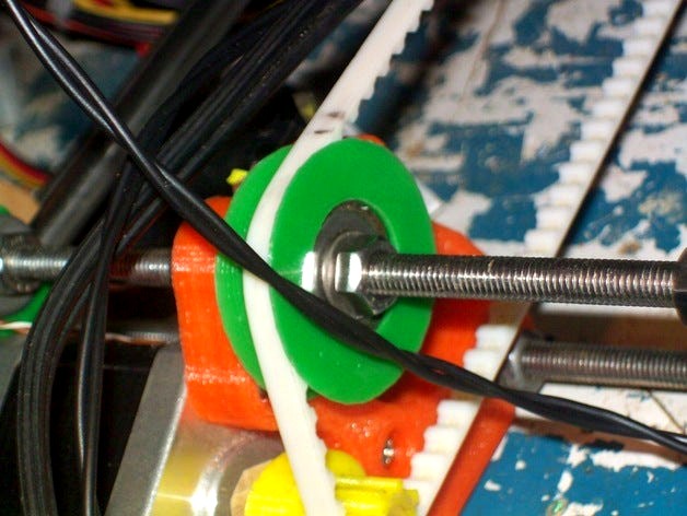 Printable Ball Bearing Upgrade by triffid_hunter 3d model