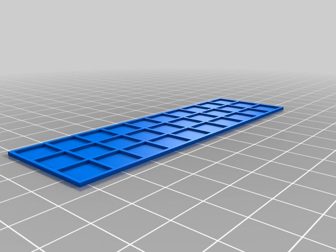 Printable SMD tray by neonek911 3d model