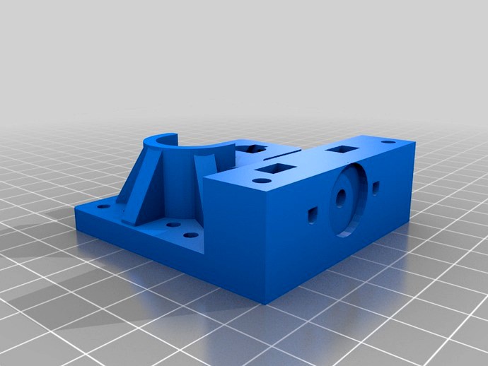 Printable MK4 filament drive by Robbob 3d model