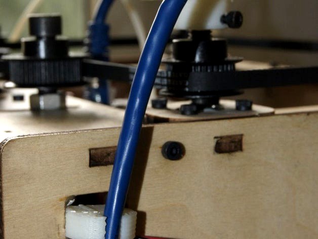 Makerbot extruder cable clip by justjoheinz 3d model