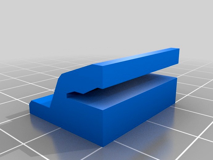 PCB Edge Holder by kaplan 3d model