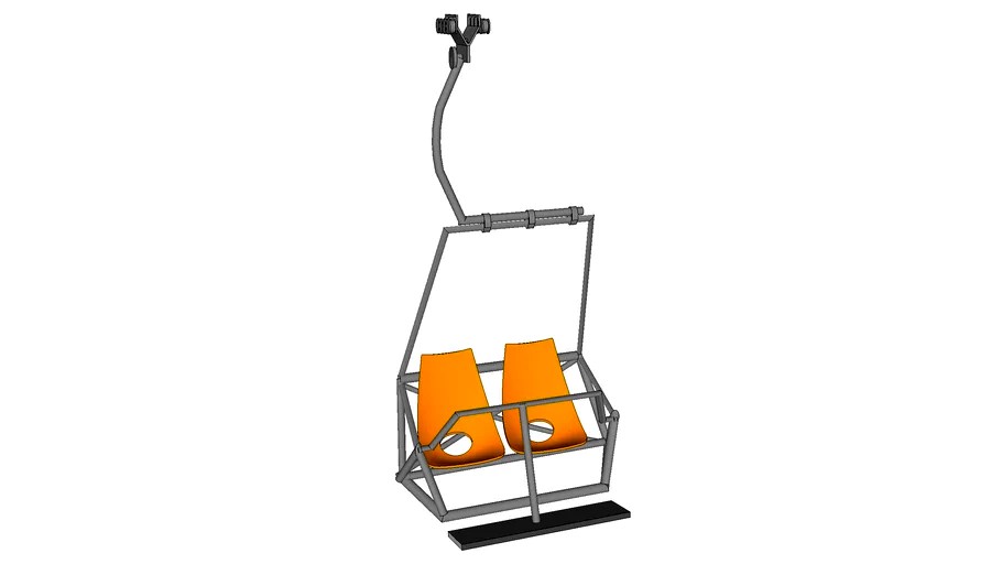 Cabine Teleferico 3d model