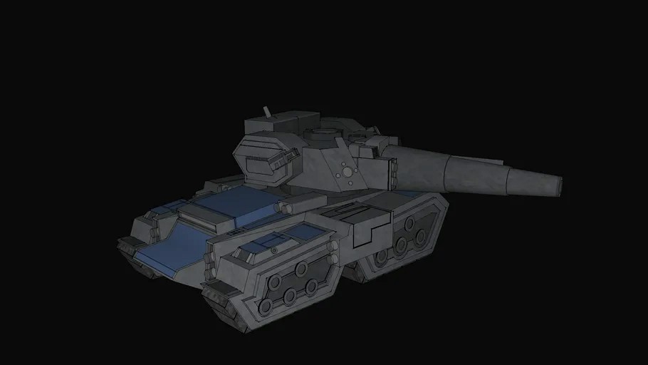 Polar Class UNS Heavy Defense Tank 3d model