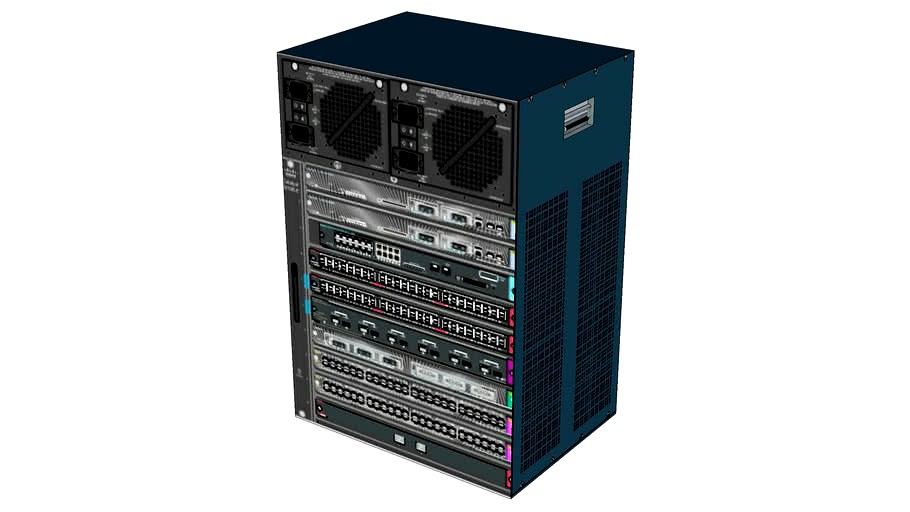 Catalyst 4510r 3d model