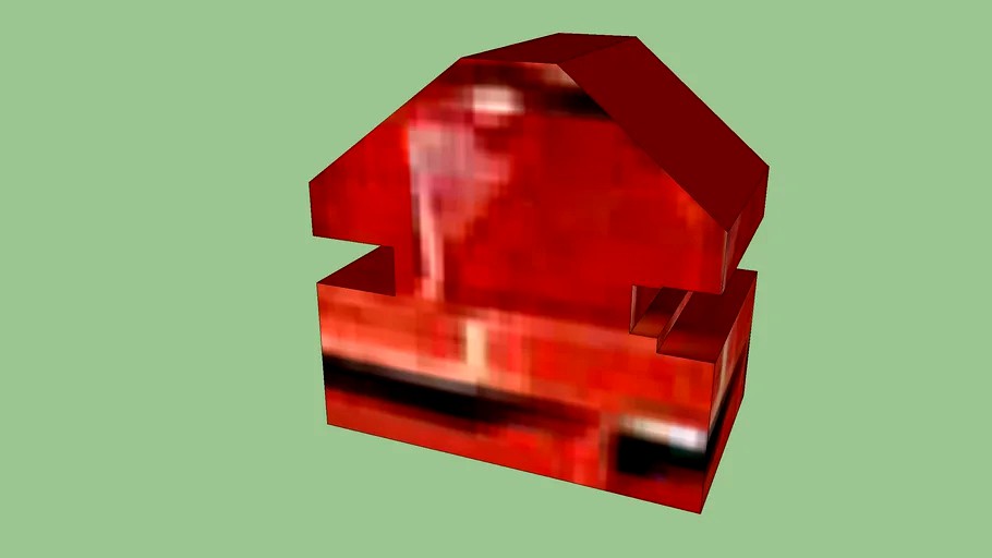 Shipping Container Twist Lock 3d model