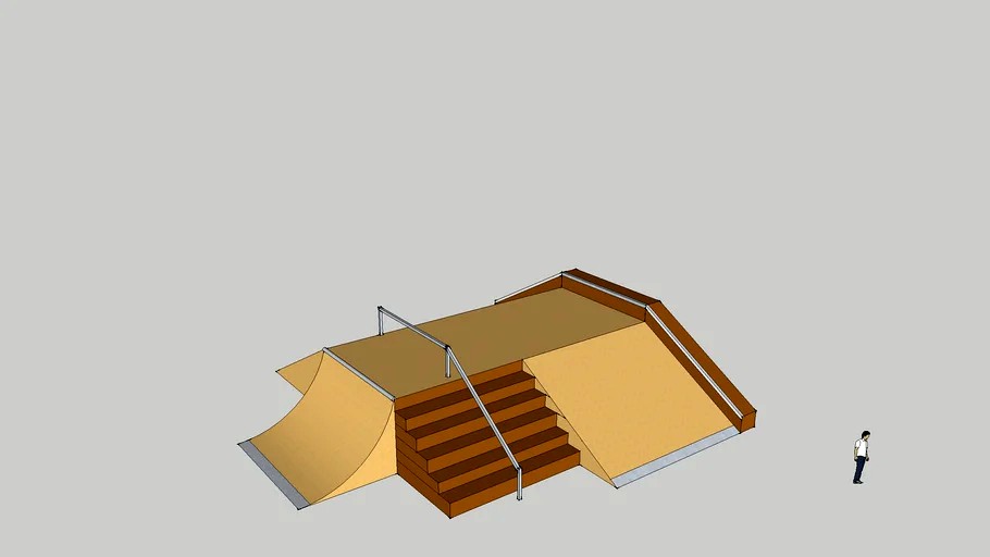 skate funbox 3d model