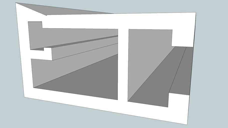 Unifence Rail Guide 3d model