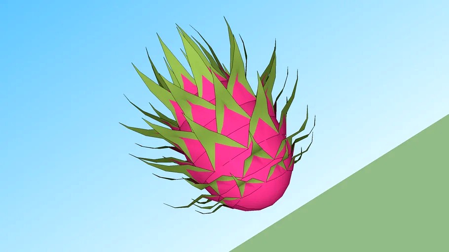 Dragon Fruit 3d model