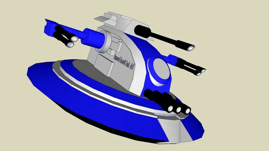 STAR WARS AAT (armored assault tank) 3d model
