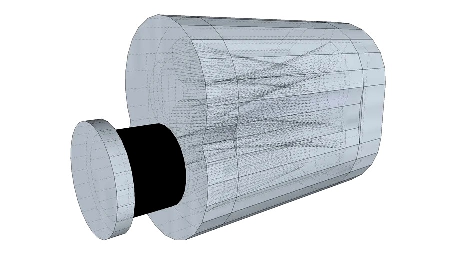 Eaton M24 Supercharger 3d model