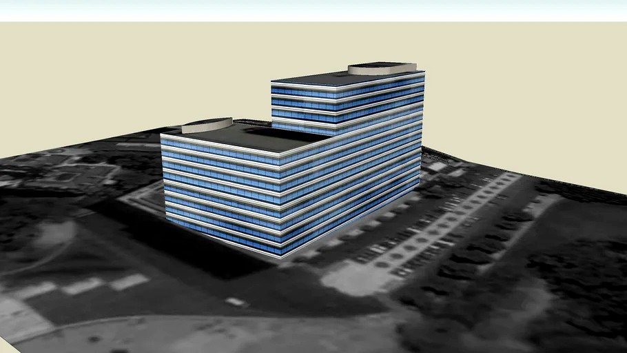 Edificio San Martín 3d model