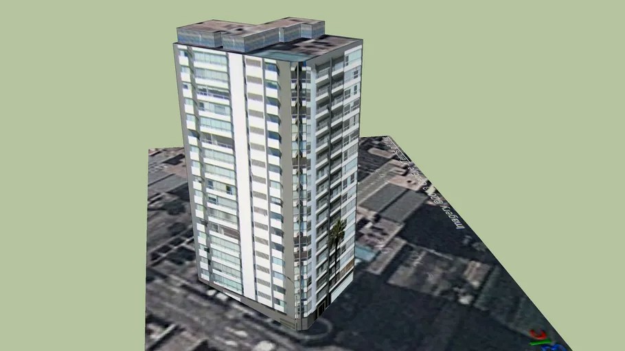 Residencial Maria Reiche 3d model