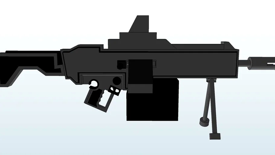 Silver Shields MG139 SAW 3d model