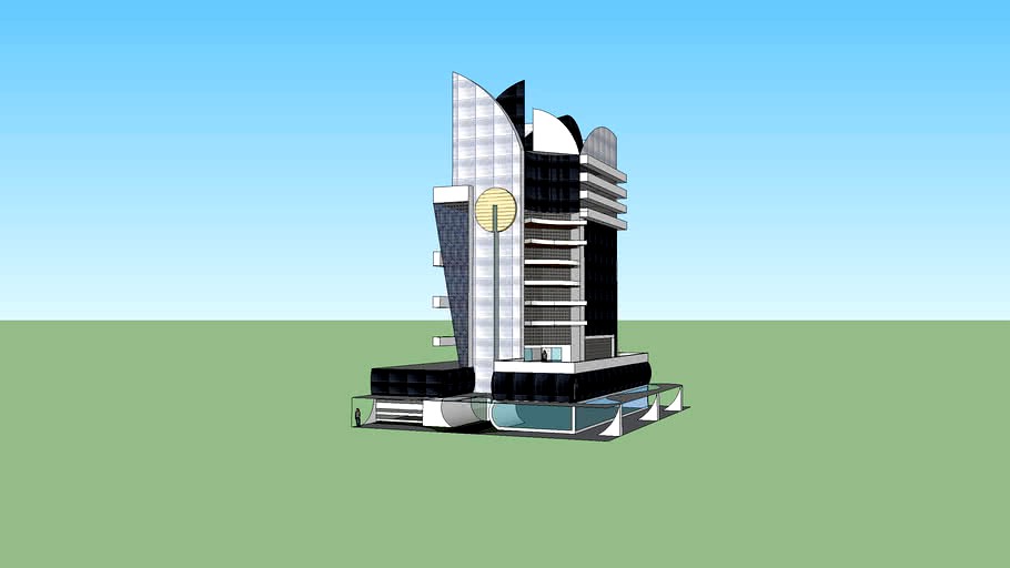 Residence Tower 3d model