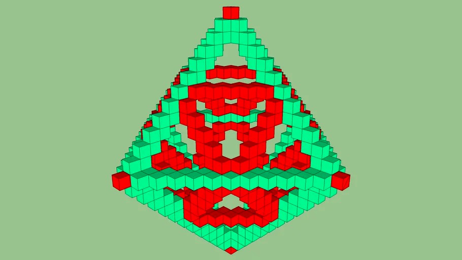 3D Triangle - 4 Sketchup model