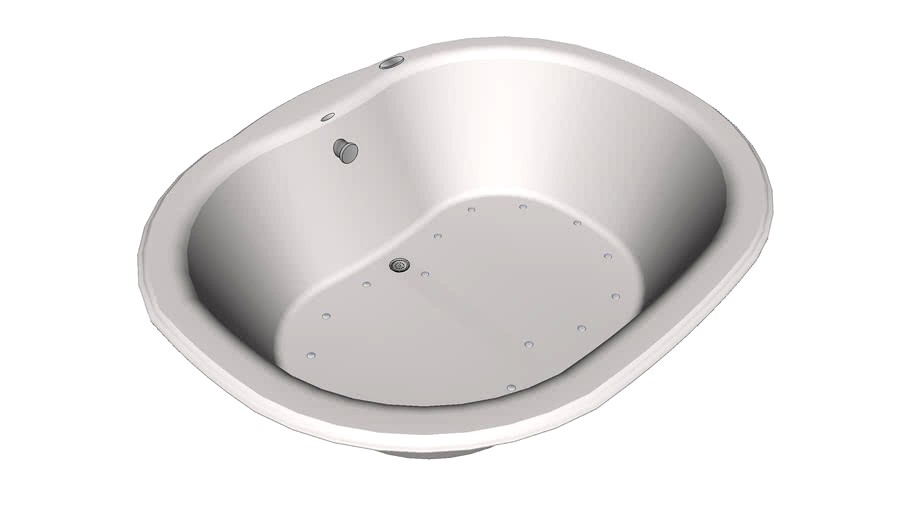 Toto Bathtub 3d model