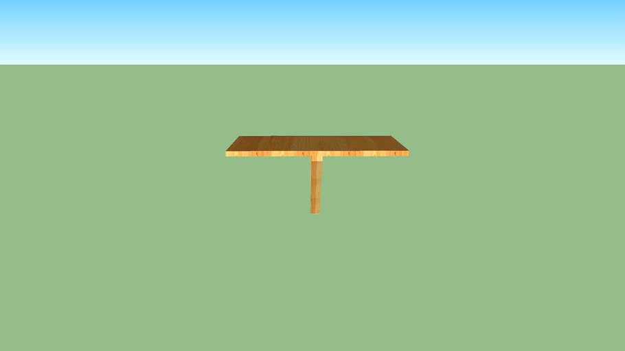 Ikea Norbo Table 3d model