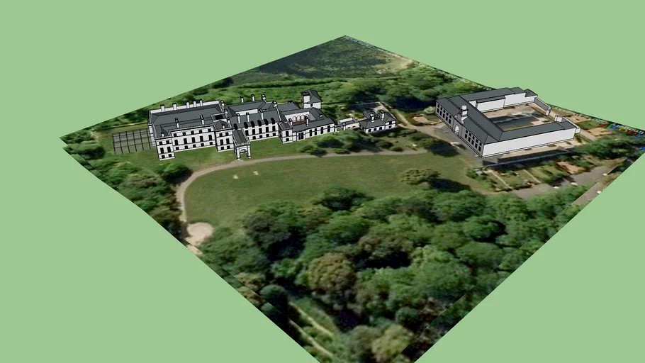 Stackpole Court before 1960 3d model