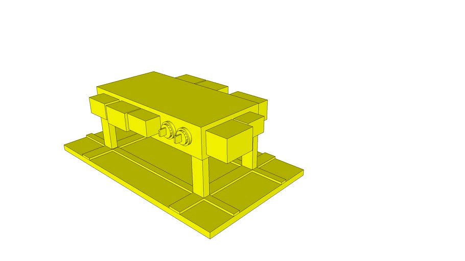 SDU (Subsea destribution unit) 3d model