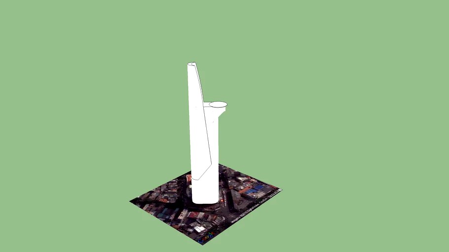Bitexco Financial Tower, Ho Chi Minh city, Vietnam 3d model