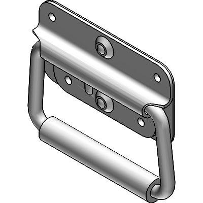 49610 Spring-Loaded Handles 3d model