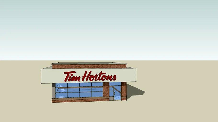 Tim Hortons 3d model