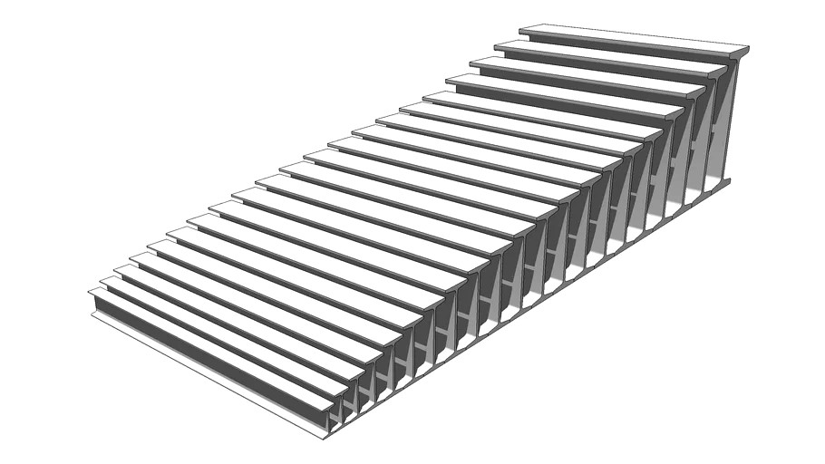 Perfiles IPN (80-600) 3d model