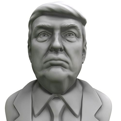 Donald Trump Bust Ready to Print | 3D model