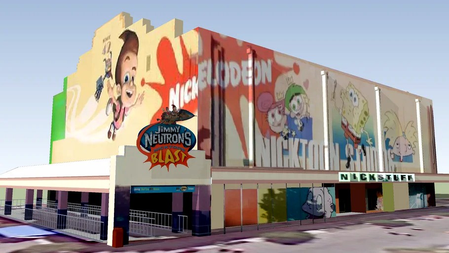 Jimmy Neutron's Nicktoons Blast 3d model