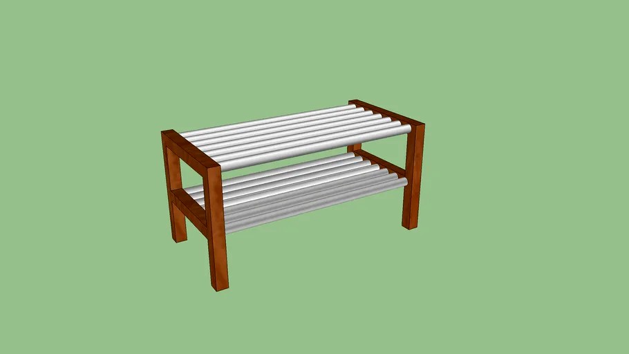 Shoe rack! 3d model