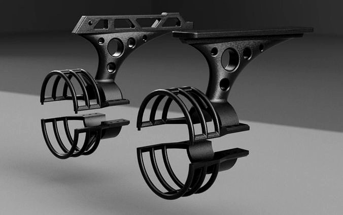 Paddleboard Thruster Bracket | 3D model