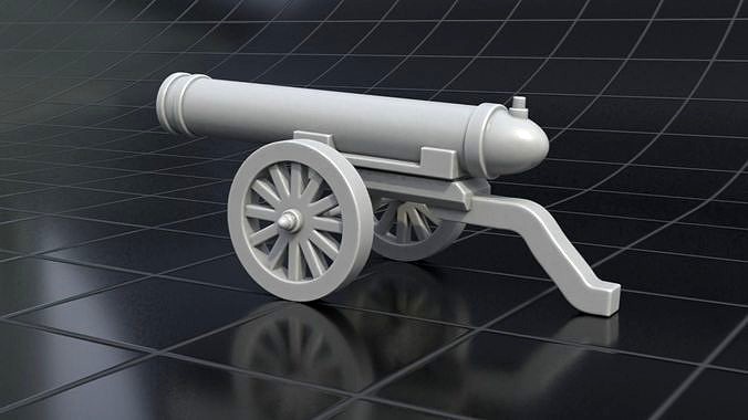 Cannon | 3D model