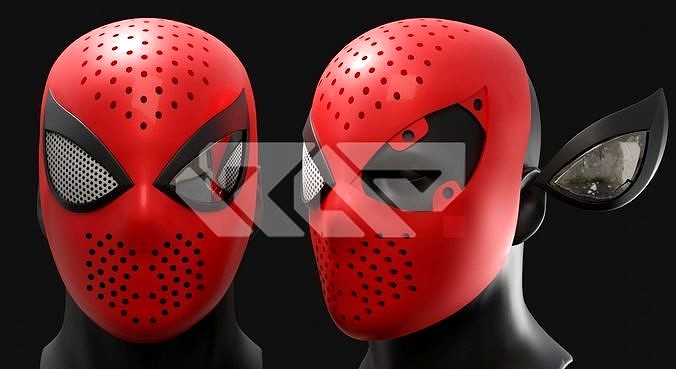 Faceshell Spider-man Classic | 3D model