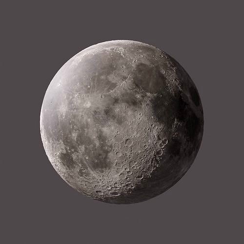 MOON WITH NASA TEXTURES 3d model