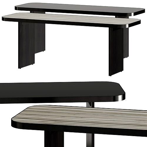 Minotti Clive Console Table 3d model