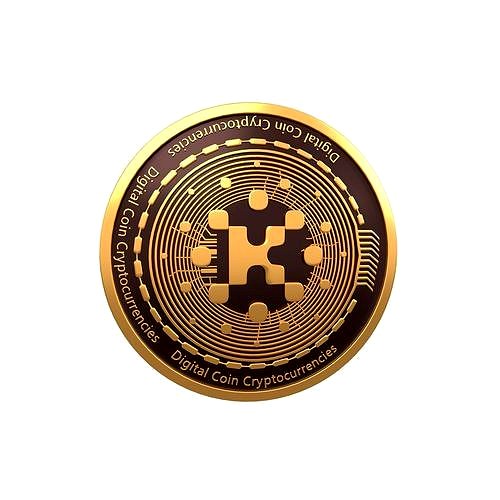 Kin Coin v3 001 3d model