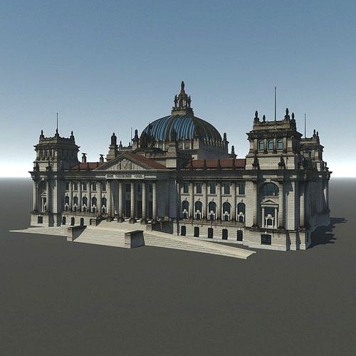 The Reichstag Old Version 3d model