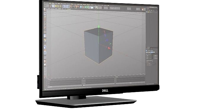 DELL P2418HT TOUCH MONITOR 3D model